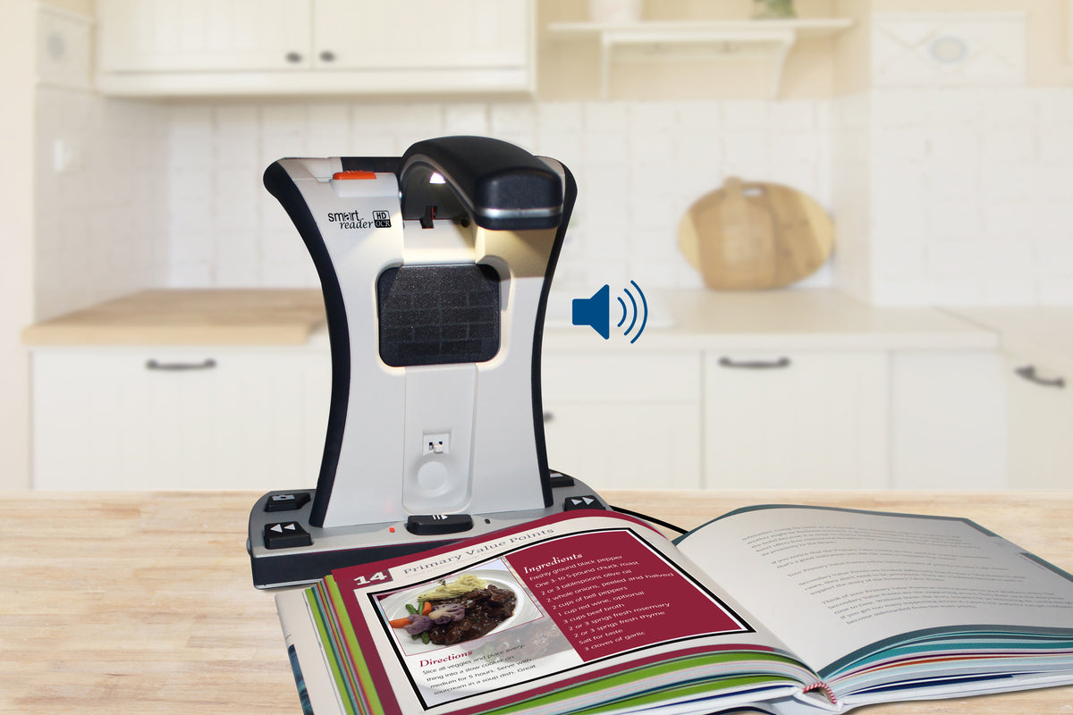 Smart Reader HD Lightweight, Portable Reader/Scanner text-to-speech ...